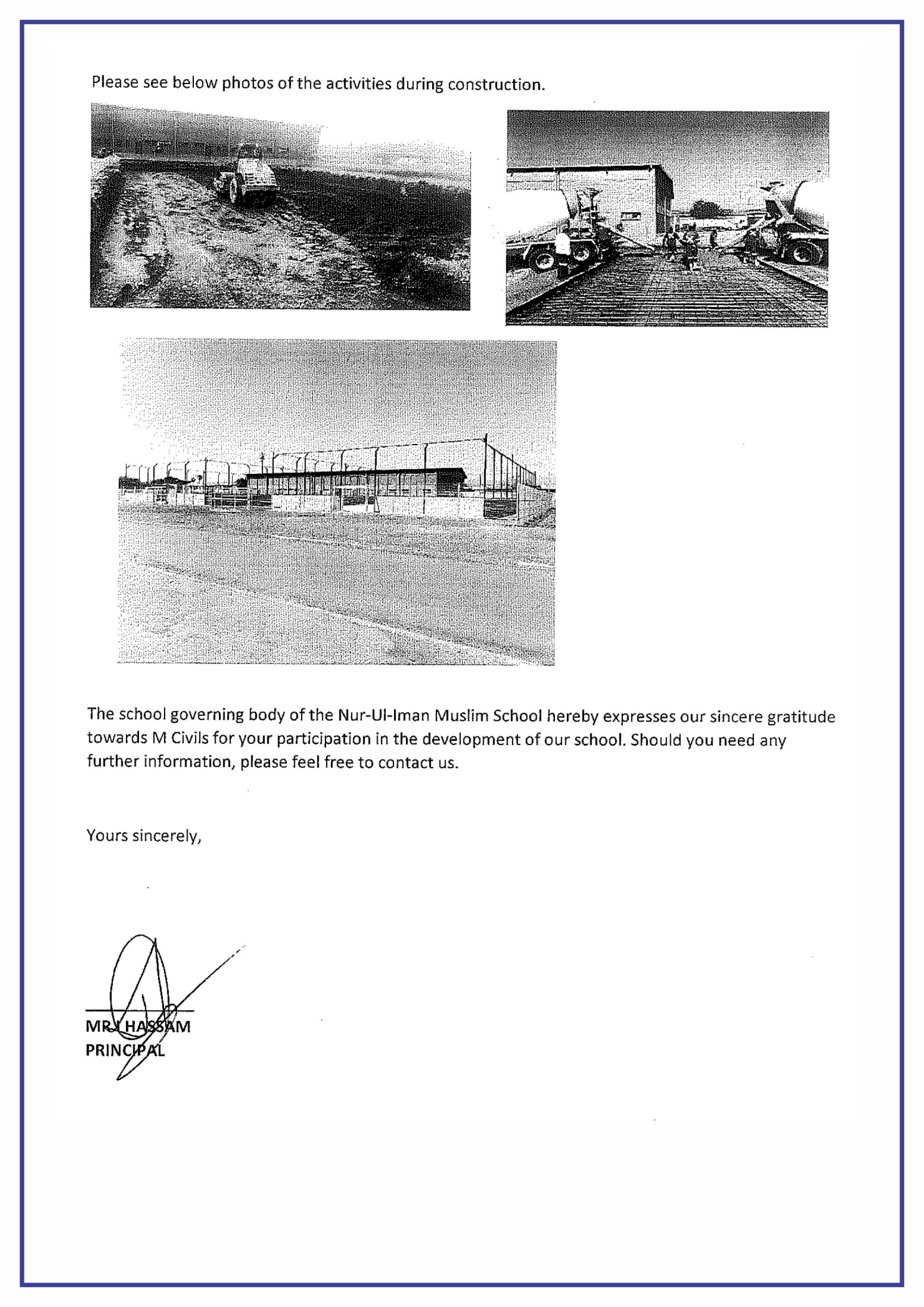 M Civils :: Community Involvement
